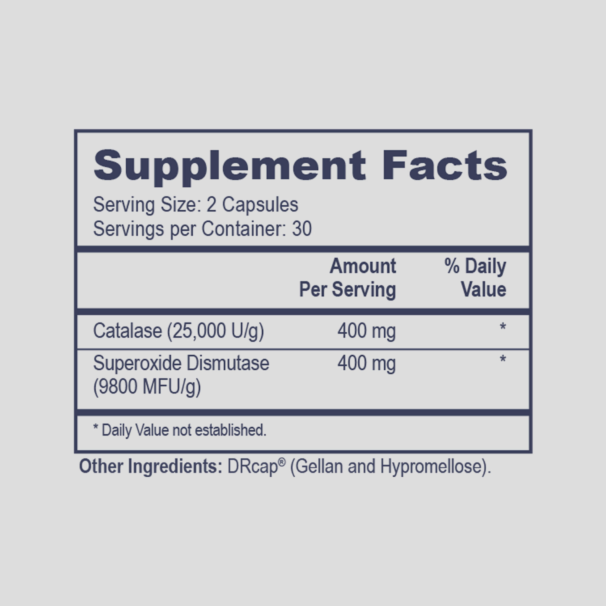 Pro S.O.D./Catalase – Professional Health Products®