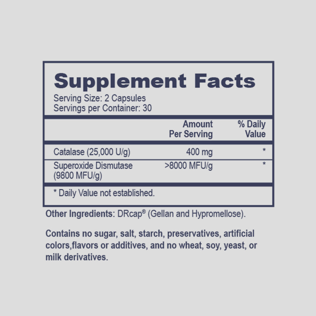 Pro S.O.D./Catalase – Professional Health Products®