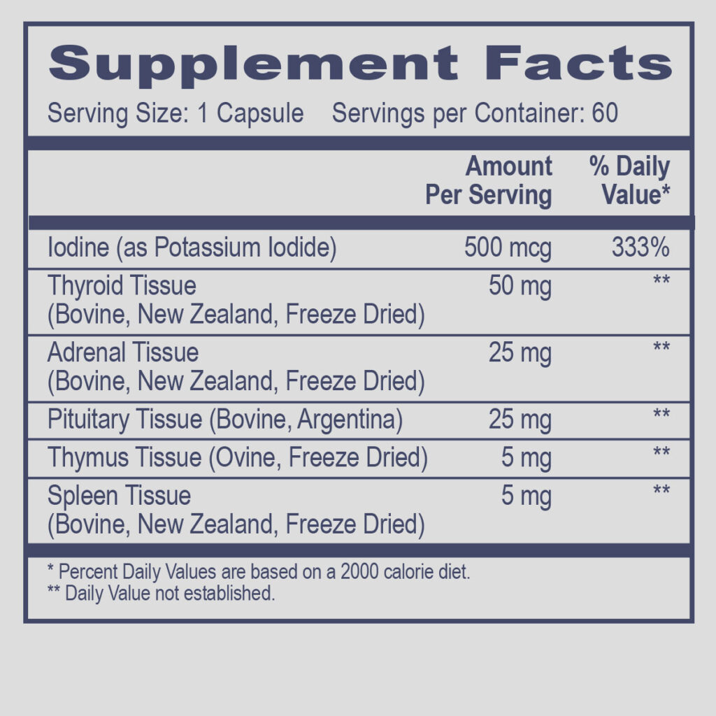 Thyro Complex with Thyroid Glandular – Professional Health Products®